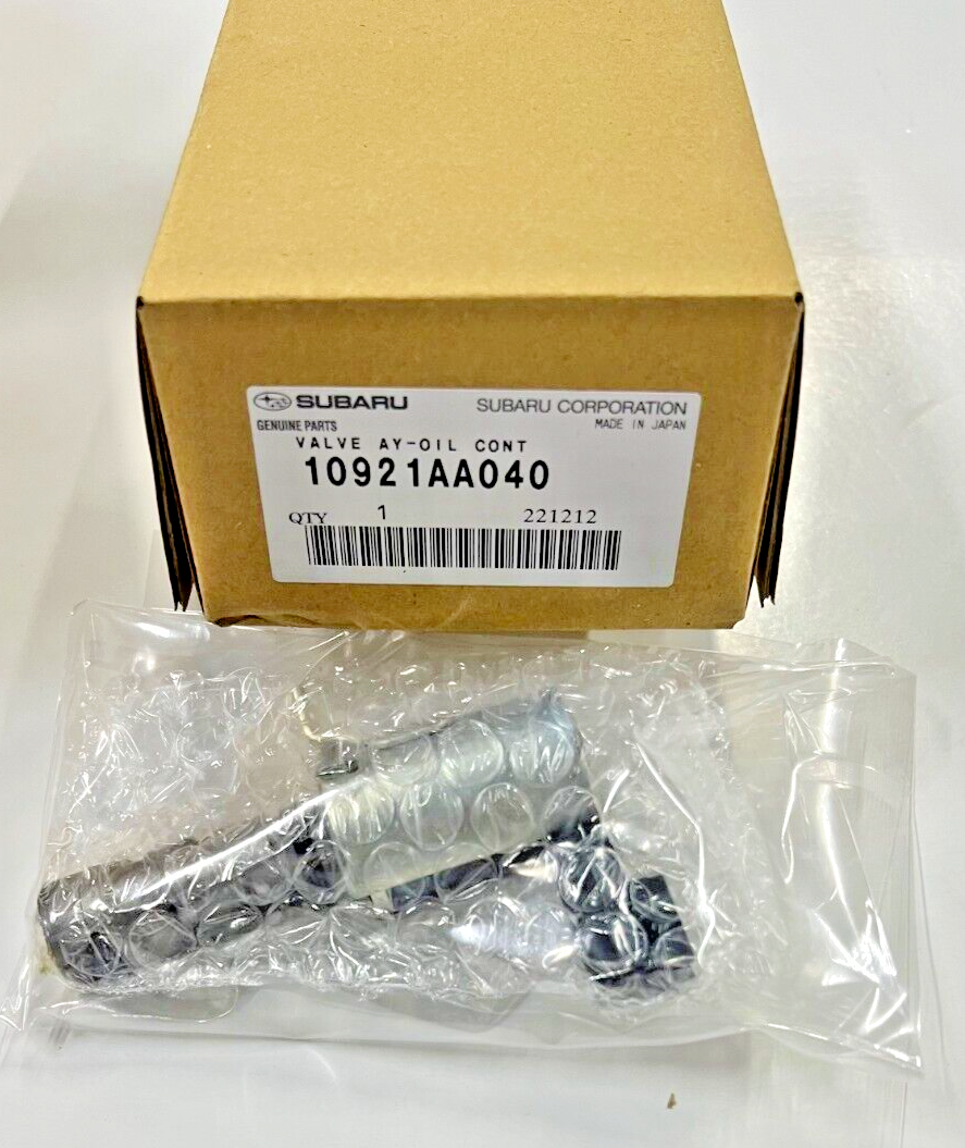 OEM GENUINE SUBARU (2005-2012) MODELS VALVE ASSY OIL CONTROL 10921 ...