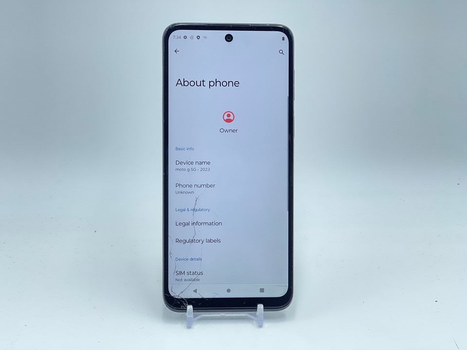 Motorola Moto G 5G 2023 64GB XT2313-4 (Cricket) Blue CrkGls (M-0116) | eBay