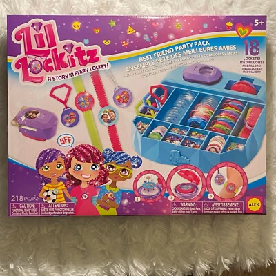 LIL LOCKITZ' A Best Friend Party Pack By ALEX-18 lockets- | eBay