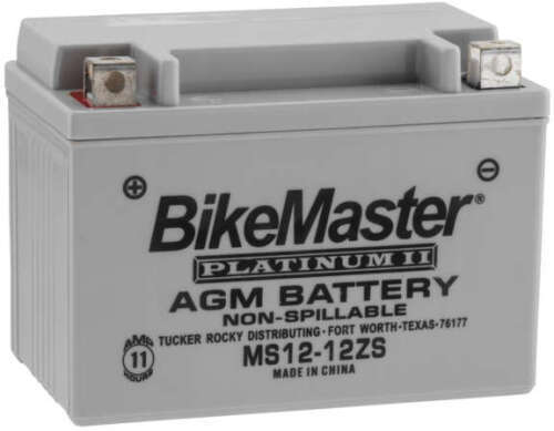 BikeMaster AGM Platimum II Battery Honda FSC600A Silver Wing ABS ...