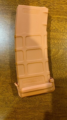 Genuine PTS Pmag Mid-Cap Polymer Magazine for Airsoft AEG Orange RARE ...