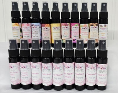 Handmade Body Spray Mist, Perfume, Hair fragrance, U pick scent travel ...