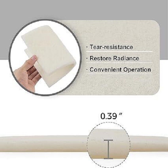 6" x 9" General Purpose Scuff Pads White,25 Pack Automotive Surface ...