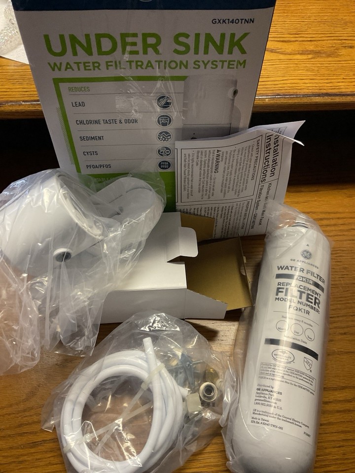 GE Single Stage Under Sink Water Filtration System Model #GXK140TNN | eBay