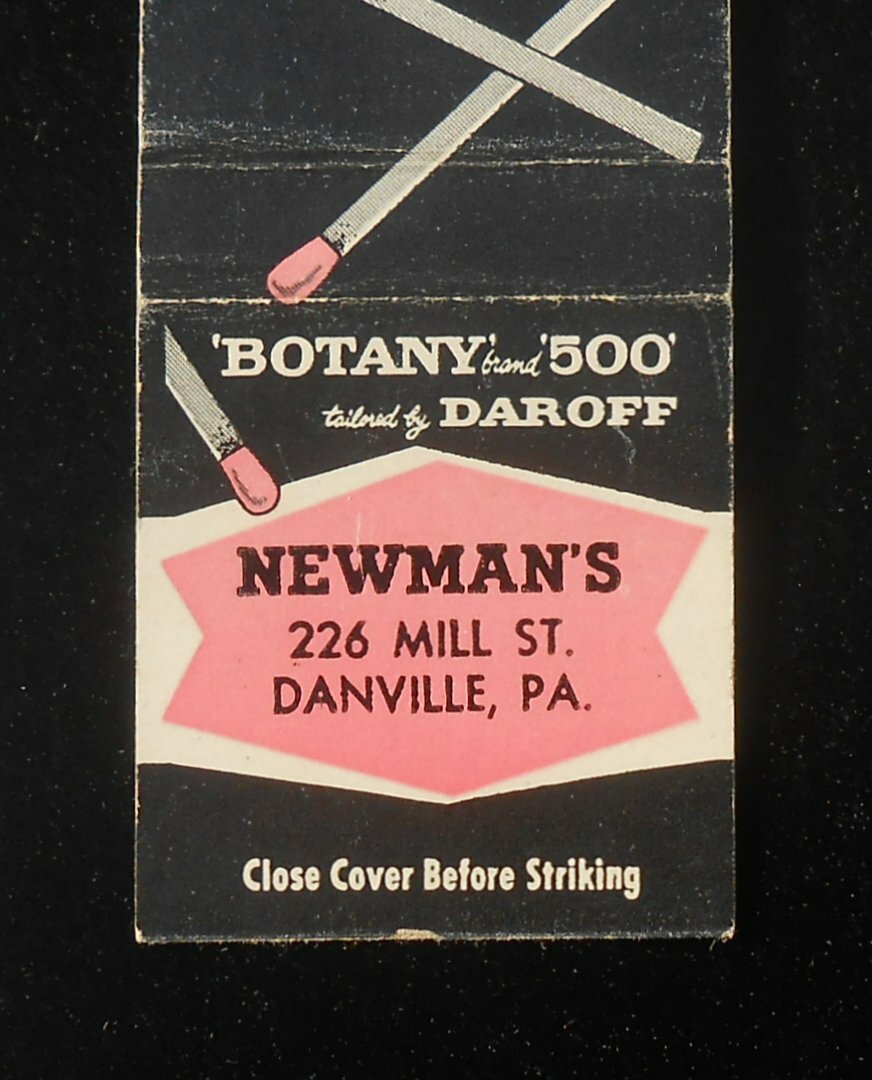 1950s Botany 500 Clothes Tailored by Daroff Newman's 226 Mill St ...