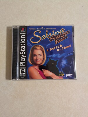 Sabrina: The Teenage Witch - A Twitch in Time (PlayStation 1, 2001) PS1 ...