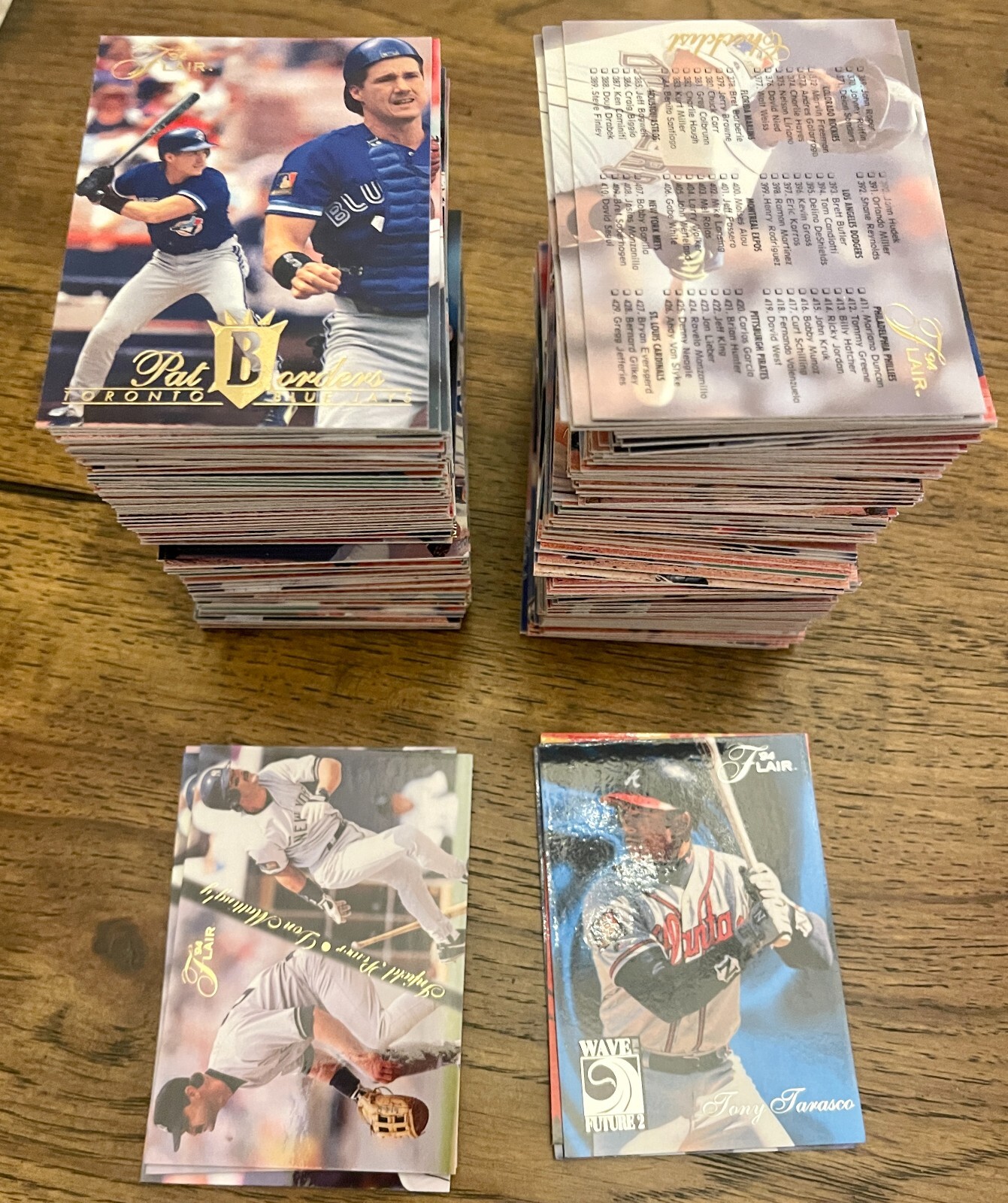 1994 Flair Series 2 Baseball Cards 251-450 (NM) - You Pick - Complete ...
