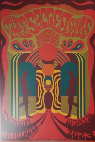 Mint Thee Sacred Souls Fillmore Poster 2023 a | eBay