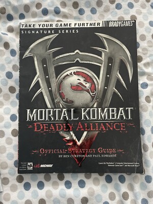 Mortal Kombat Deadly Alliance Strategy Guide Vintage Midway | eBay