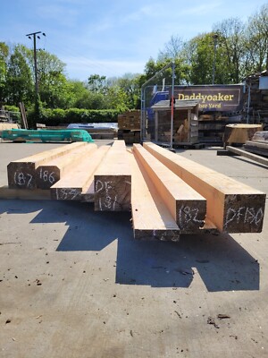 Structural Timber Posts Beams Larch Douglas Fir | eBay UK