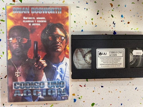 Code One Action Brian Bosworth Video Tape VHS | eBay