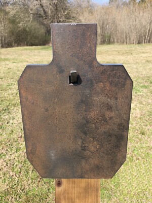 8”x12” IDPA/IPSC Steel Shooting Target 3/8" AR500 Range Target w/ 2x4 ...