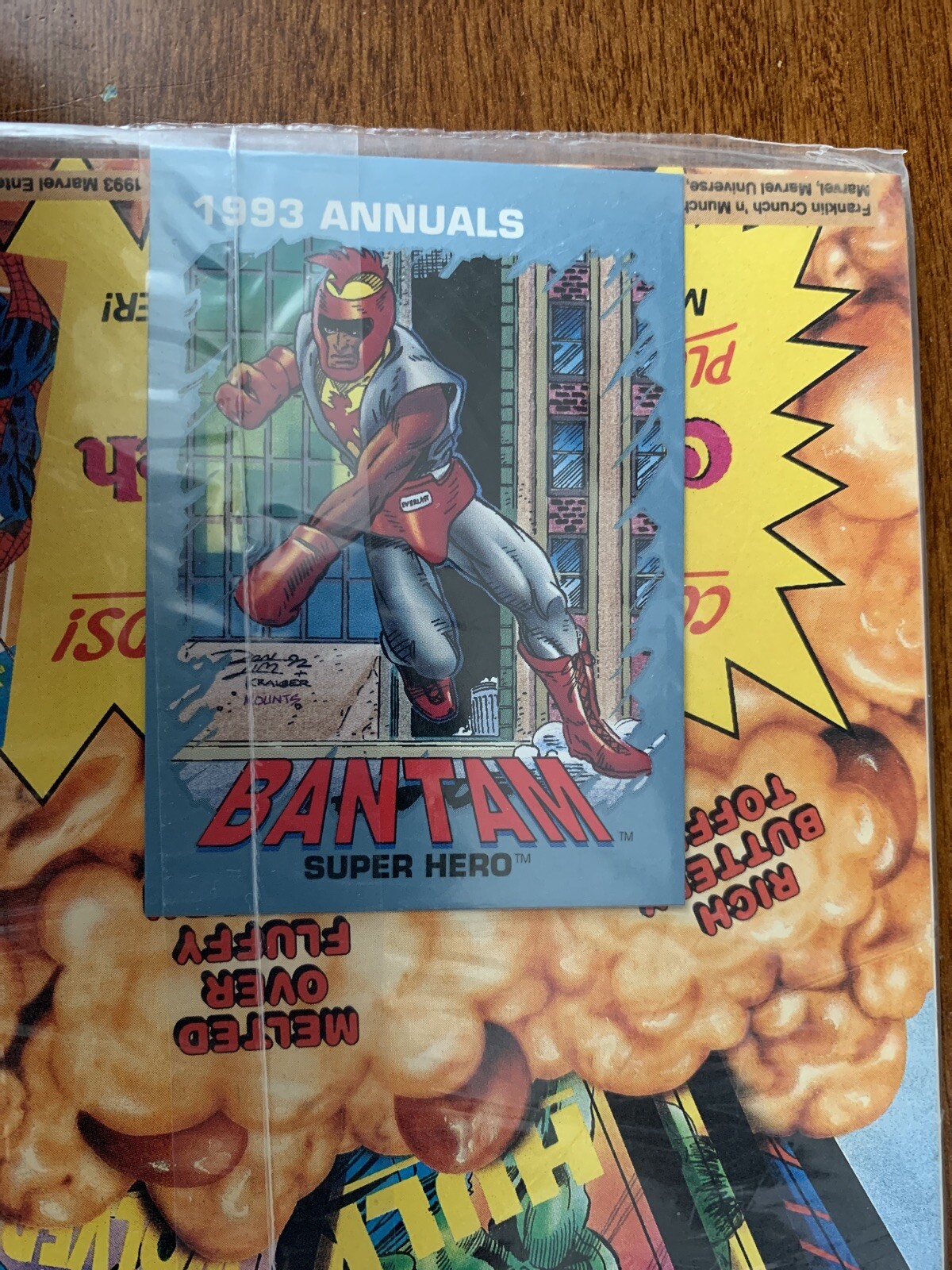 CAPTAIN AMERICA ANNUAL # 12 VF/NM SEALED NEWSSTAND 1ST BANTAM MARVEL ...