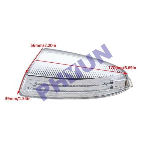 Left Door Mirror Turn Signal Light 1649061300 For Mercedes W164 ML350 ...