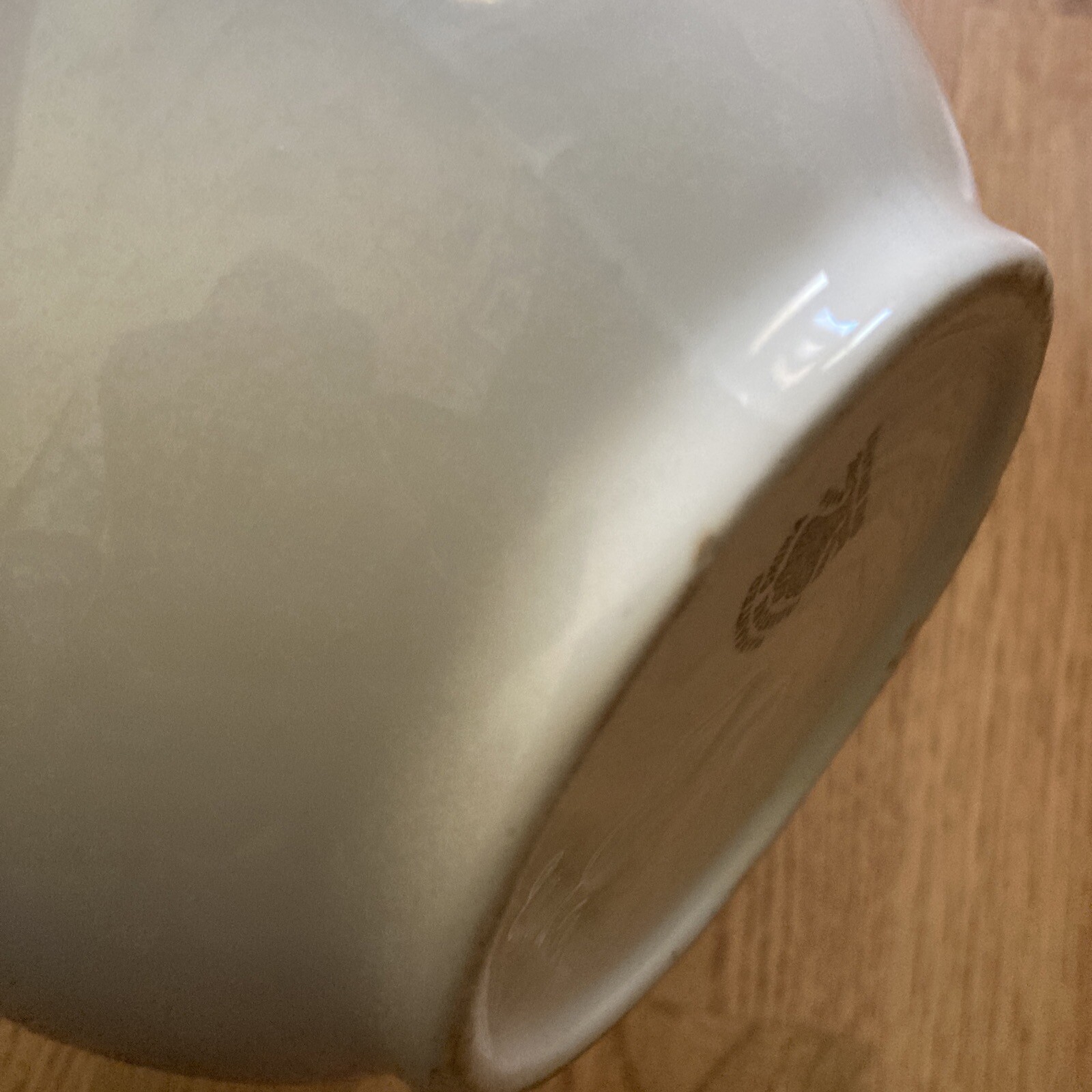 Antique Royal Warranted Ironstone China John Edwards White Lion Handle ...