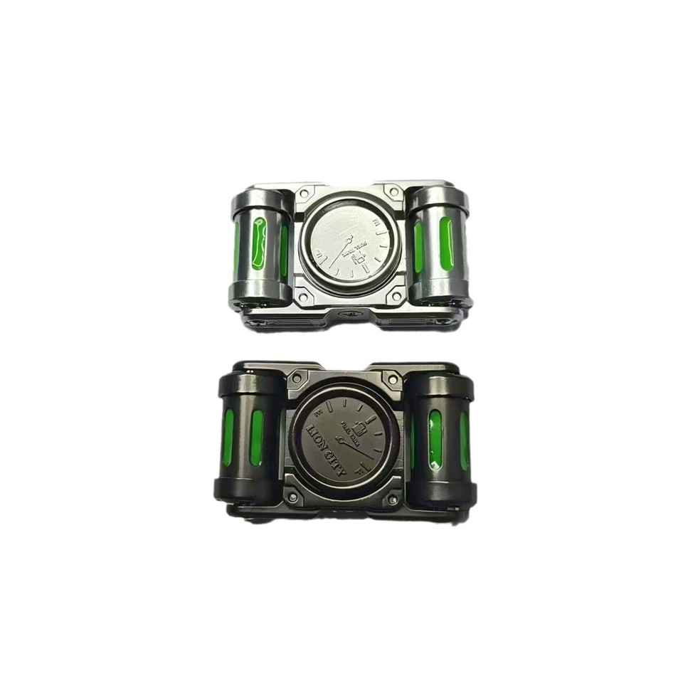 Luminous Punk Fidget Toy EDC Metal Fidget Spinner Stress Relief Toy ...