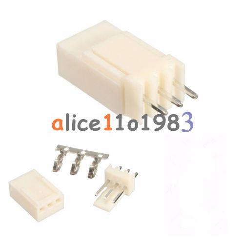 20PCS KF2510-3P 2.54mm Pin Header + 20*Terminal + 20*Housing Connector ...