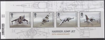 GB 2019 MINT MNH HARRIER JUMP JET BARCODE MINIATURE SHEET MS4218 - FREE ...