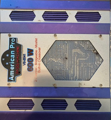 American Pro Bass Machine 600 Watts Car Power Amplifier VS-2041 | eBay