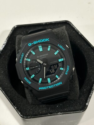 Custom Modified Turquoise Blue Casio G-Shock GA-2100-1A1 | eBay