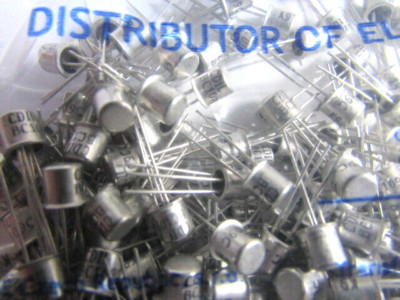 BC109C CDIL Transistor NPN Bipolar 25V, 200mA 0.2/0.75W TO-18 4dB; (1 ...