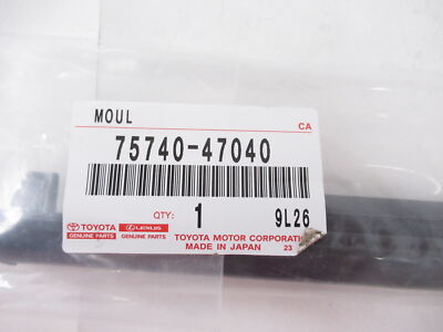 Genuine OEM Toyota 75740-47040 Driver Rear Belt Molding Assy 2016-2020 ...