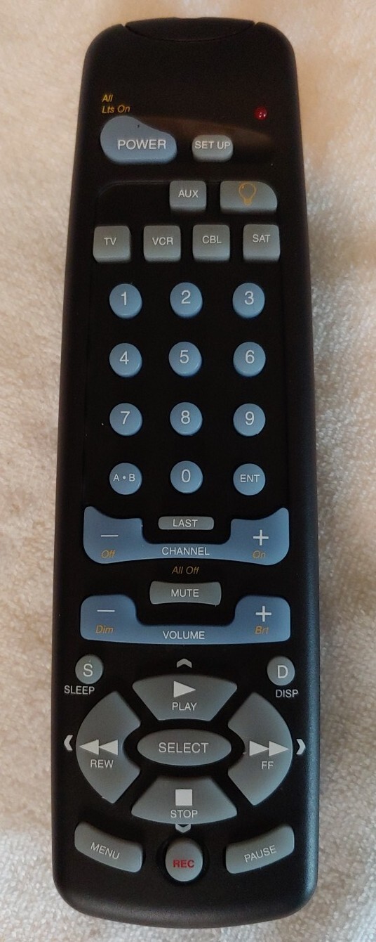 X10 Powerhouse UR19A 6 In 1 RF Universal Remote Control Home Automation ...