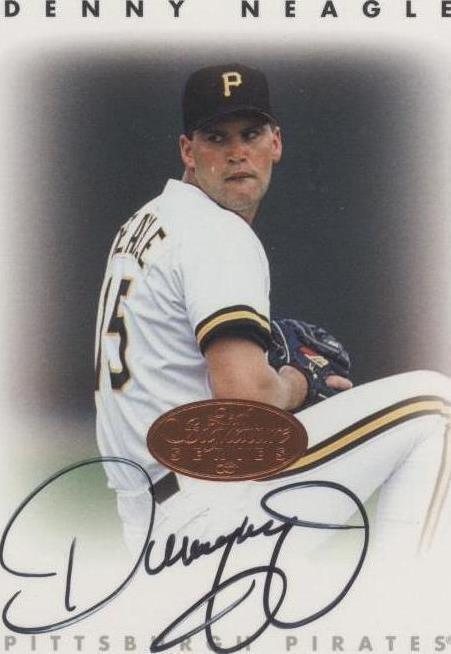 1996 Leaf Signature Series - Autographs Denny Neagle Bronze (AU) for ...