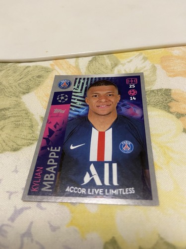AUTOCOLLANT STICKER FOOTBALL TOPPS CHAMPIONS LEAGUE 2019 2020 FOOT ...
