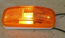 GLO-BRITE 122Y Orange / Amber Marker Light Lens Rv/camper Globrite for ...