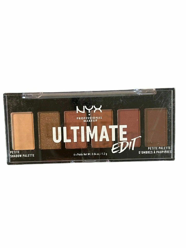 2 PACK NYX Ultimate Edit Petite Eye Shadow Palette USPP03 & USPP01 Warm ...