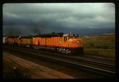 Railroad Slide - Union Pacific #6929 DD40 Locomotive 1976 Hermosa ...