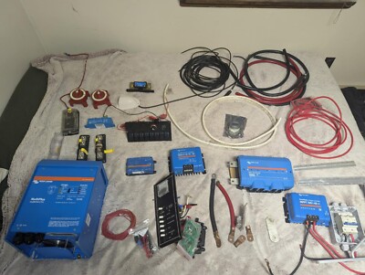 victron solar charge complete working setup lot 12v 3000w 120v | eBay