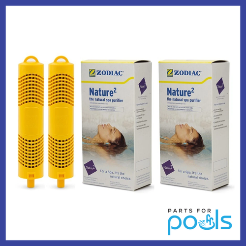 2x Zodiac Nature 2 Spa Stick N2 Spa Water Mineral Sanitiser Purifier ...