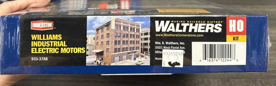 Walthers HO Strucure Building 933-3788 Williams Industrial Electric ...