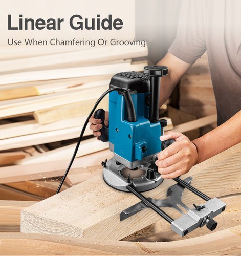 Electric Manual Trimmer Woodworking Router and Router Combo Kit | eBay