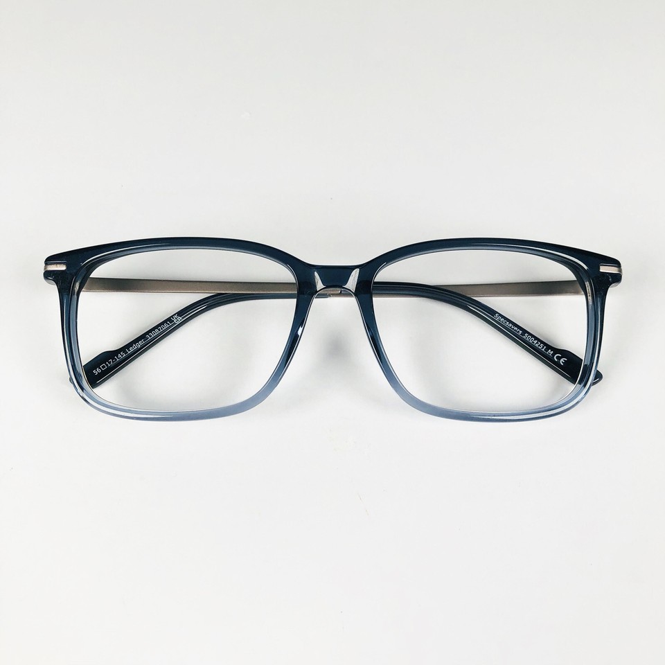 SPECSAVERS eyeglasses BLUE FADE SQUARE glasses frame MOD: LEDGER ...