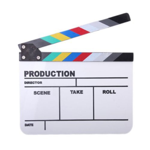 Clapper Board Exquisite Movie Clap- Clapperboard Film | eBay
