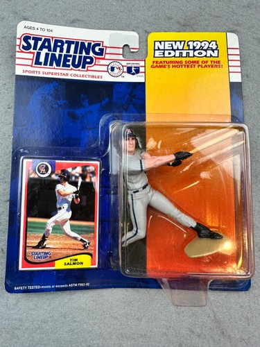 Vintage 1994 Starting Lineup Kenner Angels Tim Salmon Figure W/Card ...