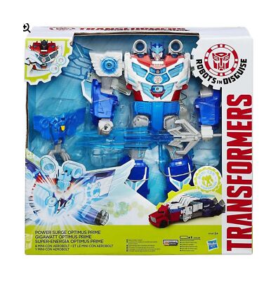 Transformers Robots in Disguise Power Surge Optimus Prime & Mini-Con ...