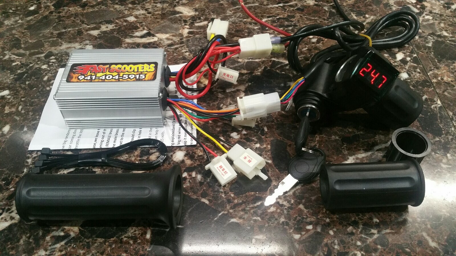 Razor mx 350 mx400 Variable Speed Kit - throttle and controller ...