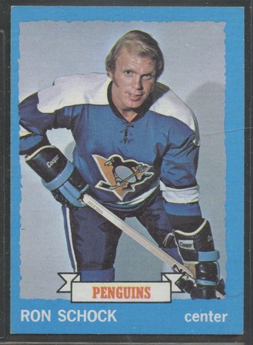 1973-74 Topps #113 Ron Schock Pittsburgh Penguins | eBay