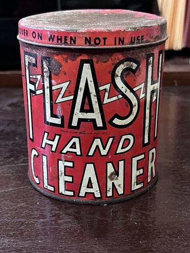 Vintage Flash Hand Cleaner With Lanolin 3 lb. Tin | eBay