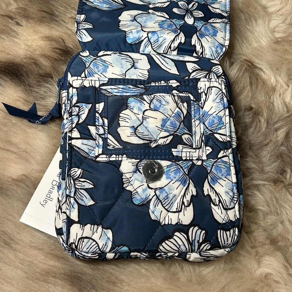 NWT Vera Bradley Ultralight RFID Mini Hipster Crossbody - Dive Floral ...