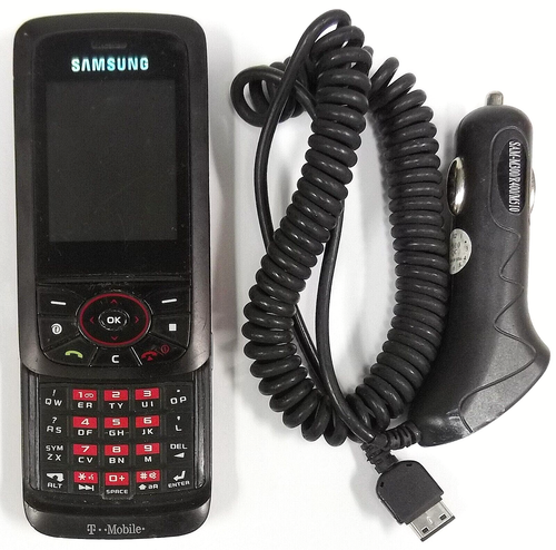 Samsung Blast SGH-T729 - Black and Red ( T-Mobile ) Rare Slider Phone ...