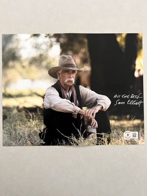 Sam Elliott autographed signed 8x10 photo Beckett BAS COA Tombstone ...