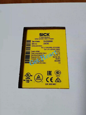 1pcs SICK FX3-CPU000000 1043783 NEW DHL or FedEX or UPS | eBay
