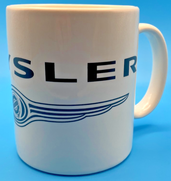 Vintage Chrysler Wing Logo Mug – Classic Mopar Coffee Cup, S•S. China ...