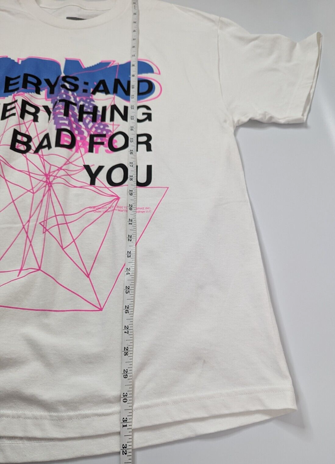 MSFTSREP White 2020 Jaden Smith ERYS: And Everything Bad For You Rap T ...