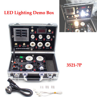 3521-7P LED Lighting Demo Case LED Test Box LED Bulb Display Testing ...